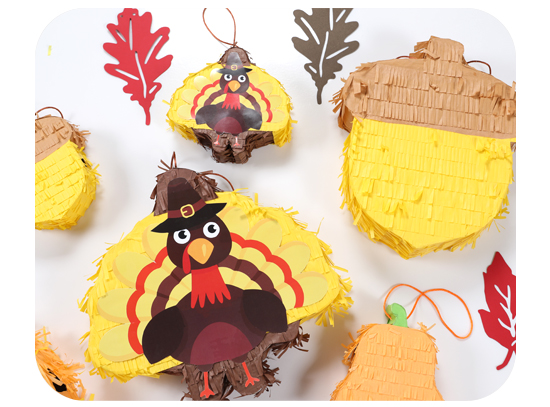 East Tern. Thanksgiving Turkey pinata